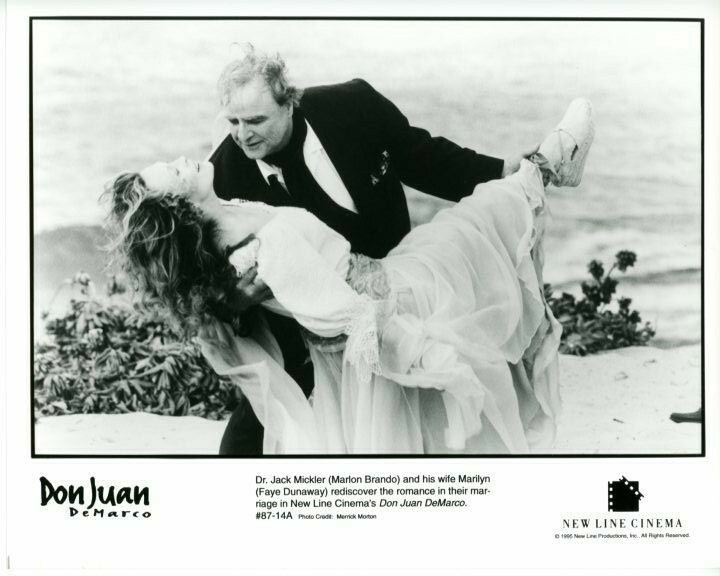 DON JUAN DEMARCO Marlon Brando Faye Dunaway Original 8x10 Press Photo ...