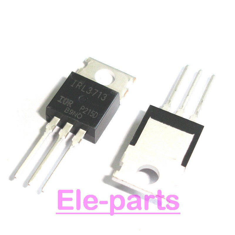10 PCS IRL3713 TO-220 IRL 3713 IRL3713PBF SMPS N-Channel Mosfet ...
