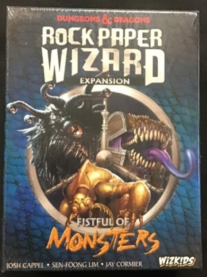 Rock Paper Wizard Expansion ~ Fistful of Monsters ~ Wizkids ~ OEJ | eBay