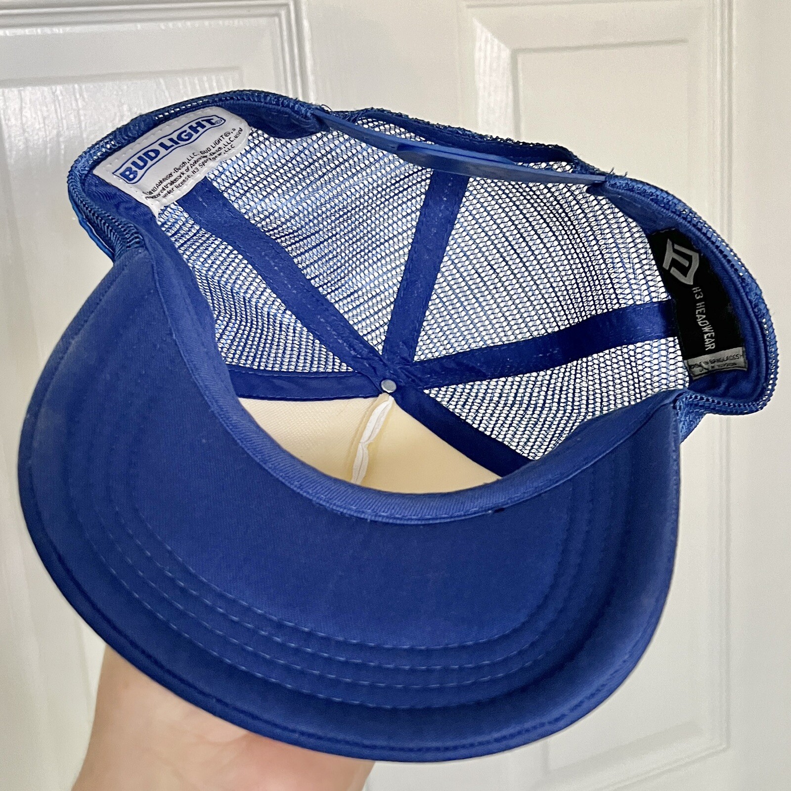 DILLY DILLY Bud Light Trucker Cap Hat SnapBack Thick Bill H3 Headwear ...