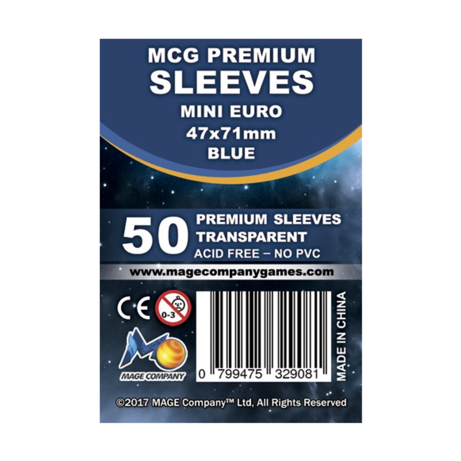 Mage Company Card Sleeves Mini Euro Sleeves (10 Packs of 50) New | eBay