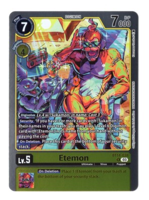 Digimon Card - (NM) Etemon BT14-038 - Bandai | eBay
