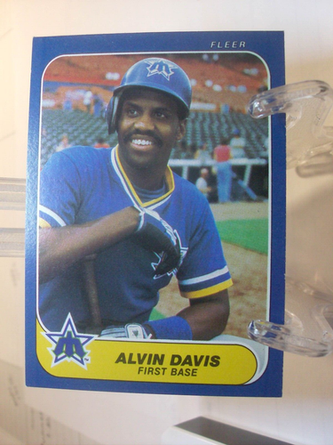 1986 Fleer Baseball Card #464 - Alvin Davis - Seattle Mariners (14521 ...