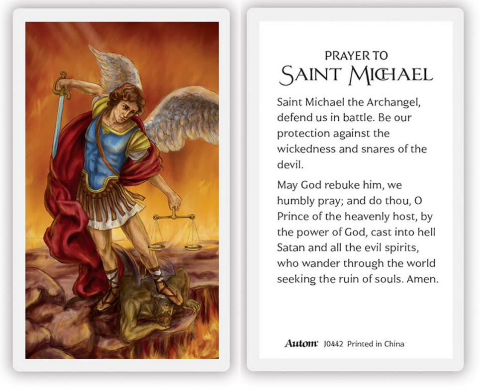 What Is The Prayer Of St Michael - Infoupdate.org