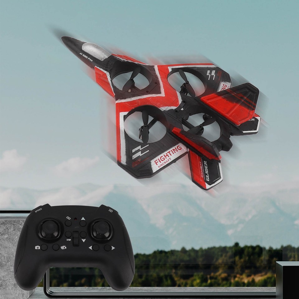 :S80 RC Jet Plane Airplane Drone Fixed Wing Flip 3 Speed RC Drone Toy ...