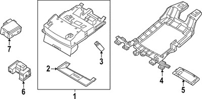 Genuine Nissan Mount Bracket 26439-6TA0A | eBay