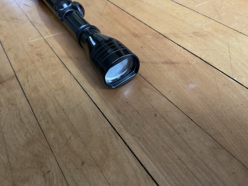 VINTAGE REDFIELD 4X 4 POWER TV WIDE VIEW RIFLE SCOPE TAPERED POST ...