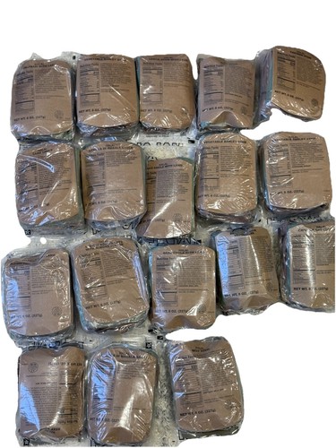 MRE HALAL Pack Of 4 Military Meals Camping, Survival Food Beef, Chicken ...