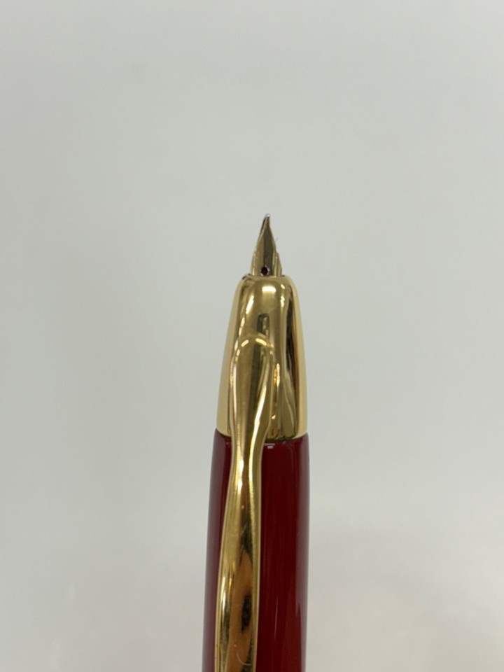 Pilot Caple 18K 750 Red Fountain Pen Used with Box | eBay Australia