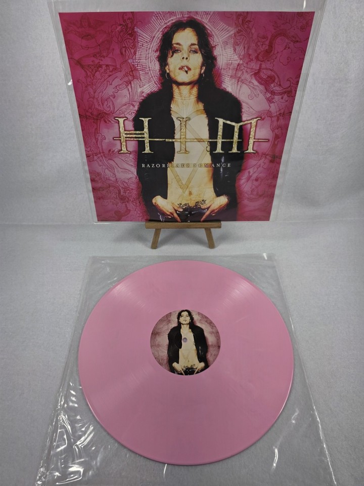 HIM "Razorblade Romance" Vinyl LP (2005) Hot Topic PINK Edition | eBay