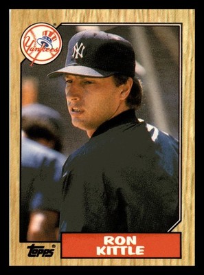 Ron Kittle 1987 Topps Tiffany #584 Print Run 30,000 NM-MINT | eBay