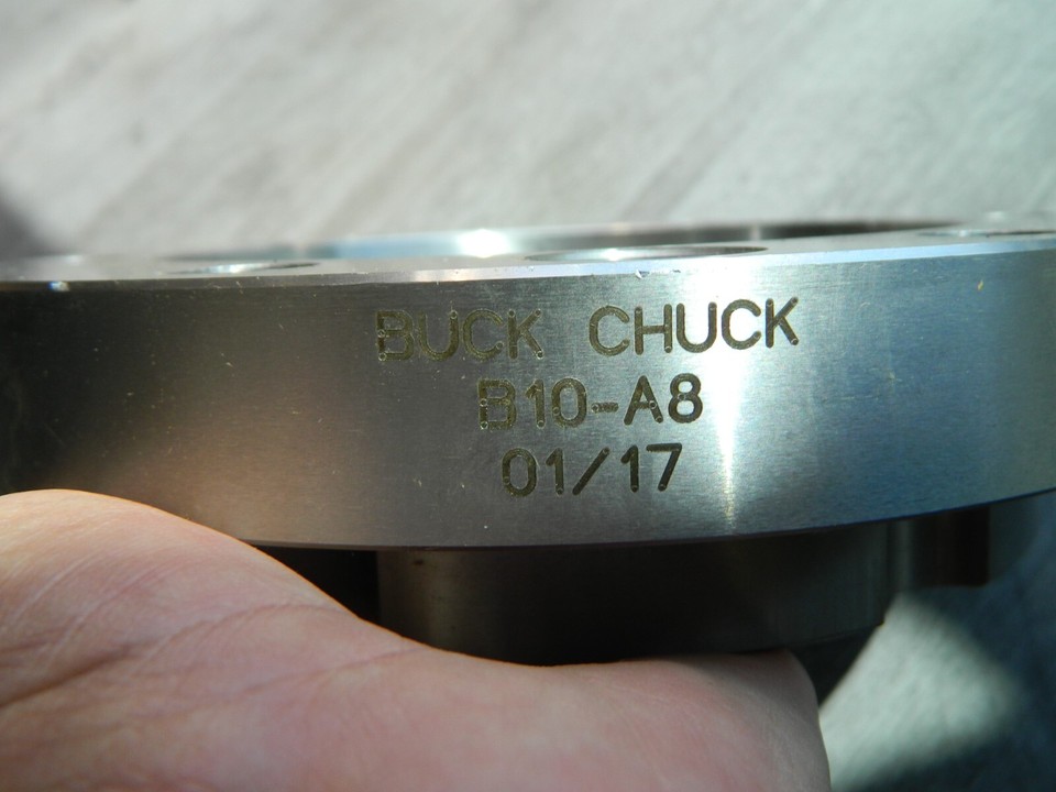 BUCK CHUCK COMPANY Lathe Chuck Adapter Back Plate: 10″ Chuck for Self ...