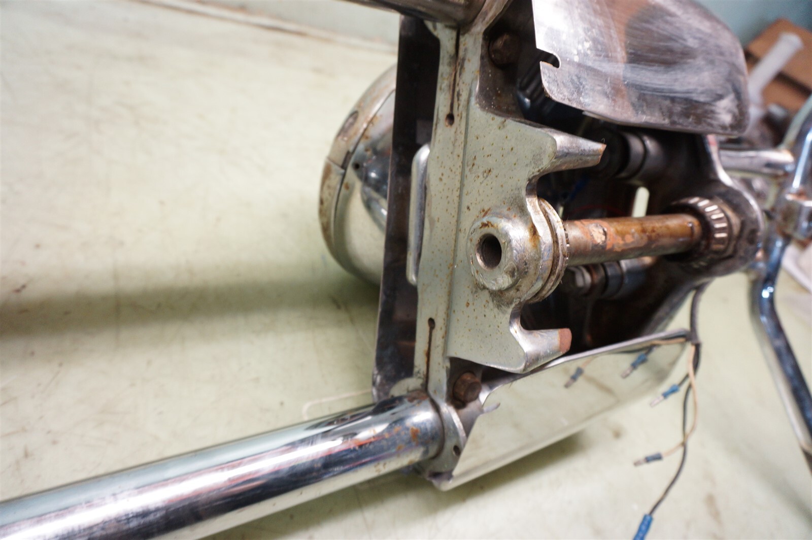 Harley Chopper Knucklehead Shovelhead Fx FLh Panhead *2255 Forks Front ...