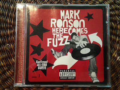 MARK RONSON - HERE COMES THE FUZZ CD All Star Hiphop Nate Dogg Nappy ...