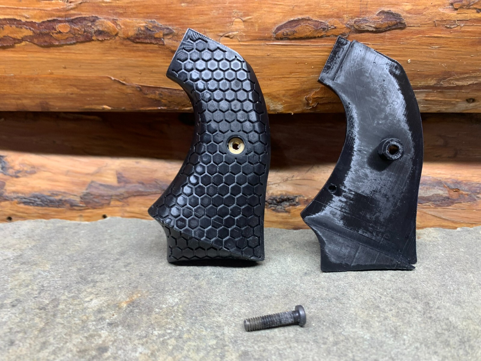 'MAUL' Chiappa SAA 1873 Grips Made In USA Honeycomb Black Extended w ...