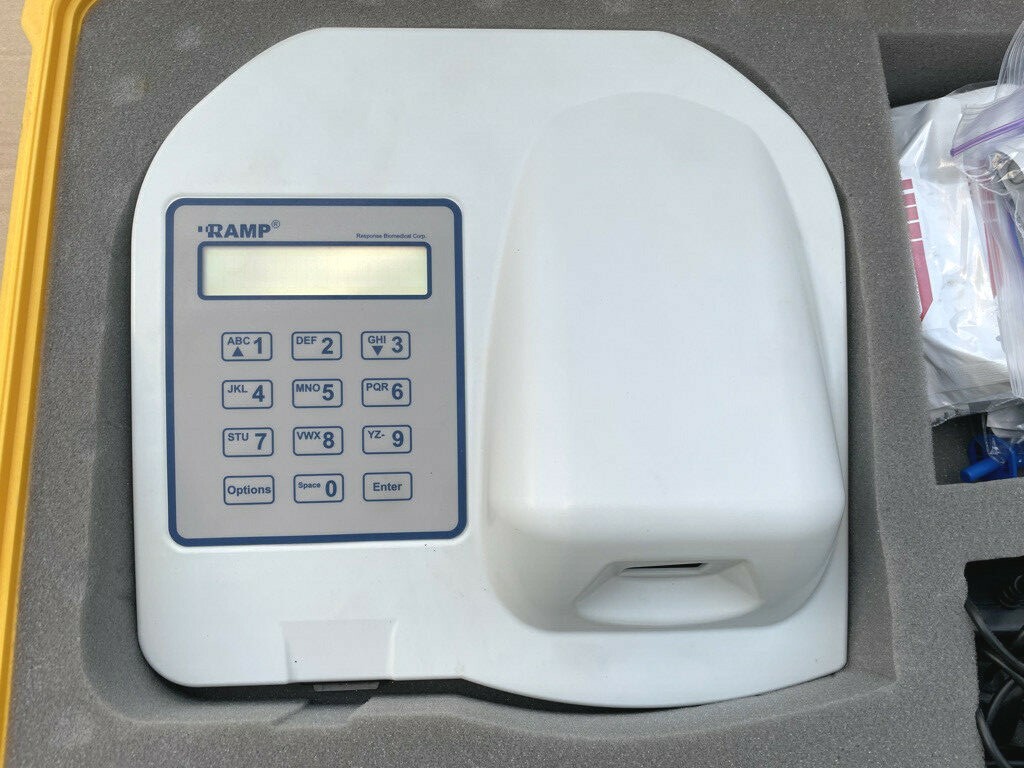 RAMP Model 91001 Biomedical Response Biodefense System w/ Testing Kits ...