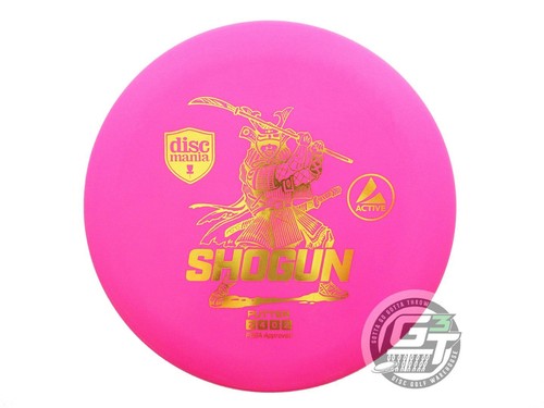 NEW DiscMania Active Base Shogun 167g Pink Gold Foil Putter Golf Disc ...
