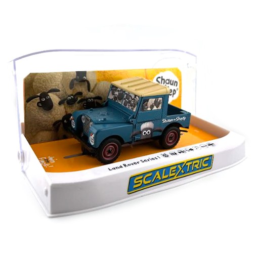 Scalextric C4543 Land Rover Series 1 - Shaun The Sheep 1/32 Slot Car | eBay