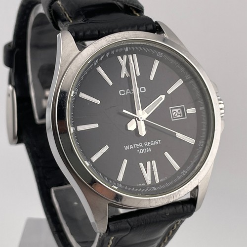 Casio Mens Watch MTP-1376 Quartz Analog Date 40mm Case Three Hands ...