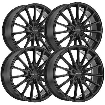 (Set of 4) Petrol P3A 18x8 5x110 +40mm Matte Black Wheels Rims 18" Inch ...