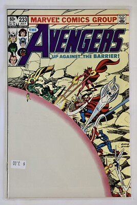 The Avengers #233 (1983) Up Against… The Barrier (Marvel Comics Group ...