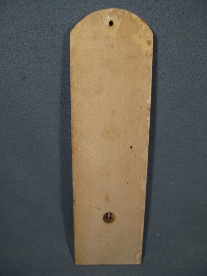 Rare Old Wooden Dry Cleaner's Wisconsin Equipment & Supply thermometer ...