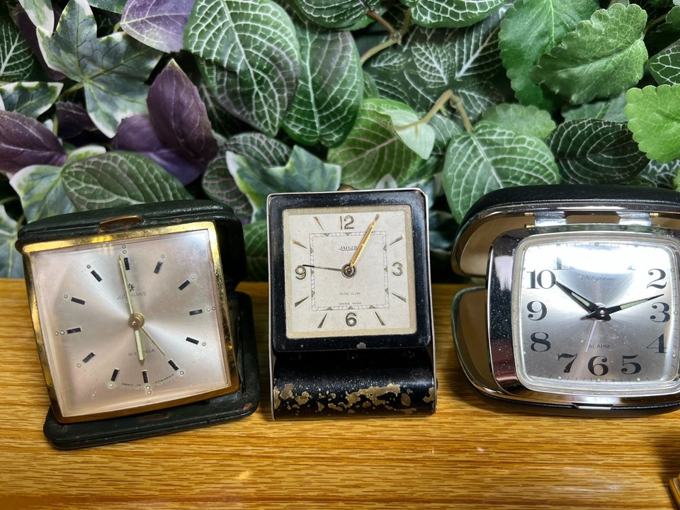 Job Lot of Vintage Travel Clocks - Spares or Repairs | eBay UK