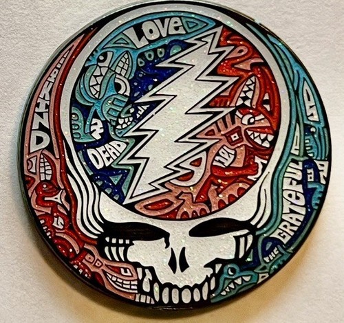 Danny Steinman Grateful Dead Steal Your Face Reverse Traditional V1 ...