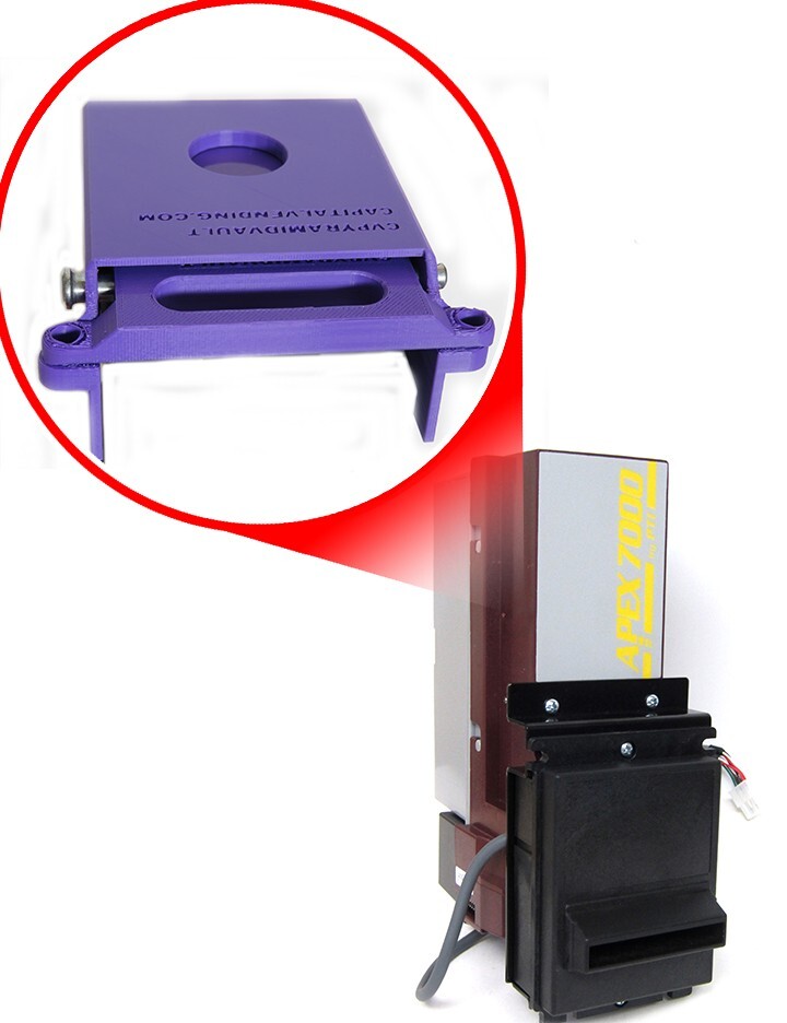 Validator vault for bill box of Pyramid bill acceptor | eBay