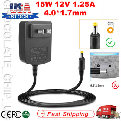15W Power Supply Adapter For Amazon Echo Dot (3rd Gen) Echo Show 5 Cord ...