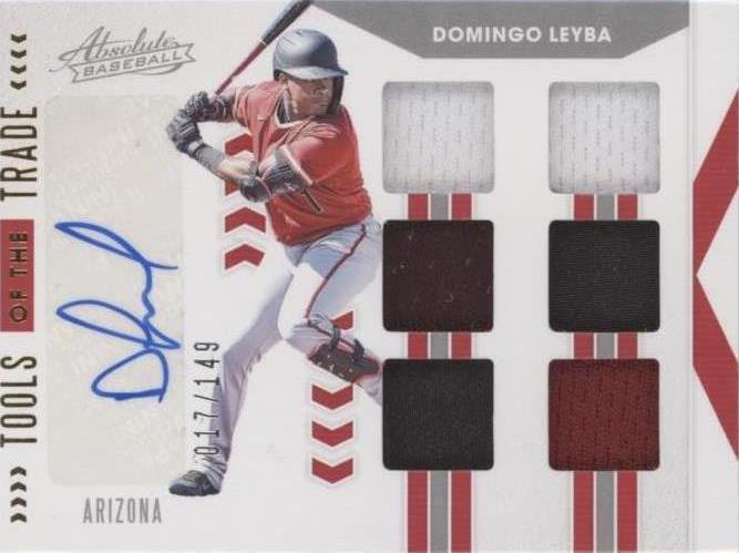 2020 Panini Absolute - Tools of the Trade 6 Swatch Signatures Domingo ...