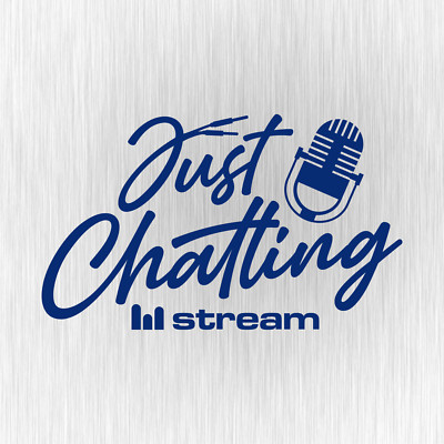 Just Chatting Stream Streamer Streaming Blue Car Vinyl Decal Sticker | eBay