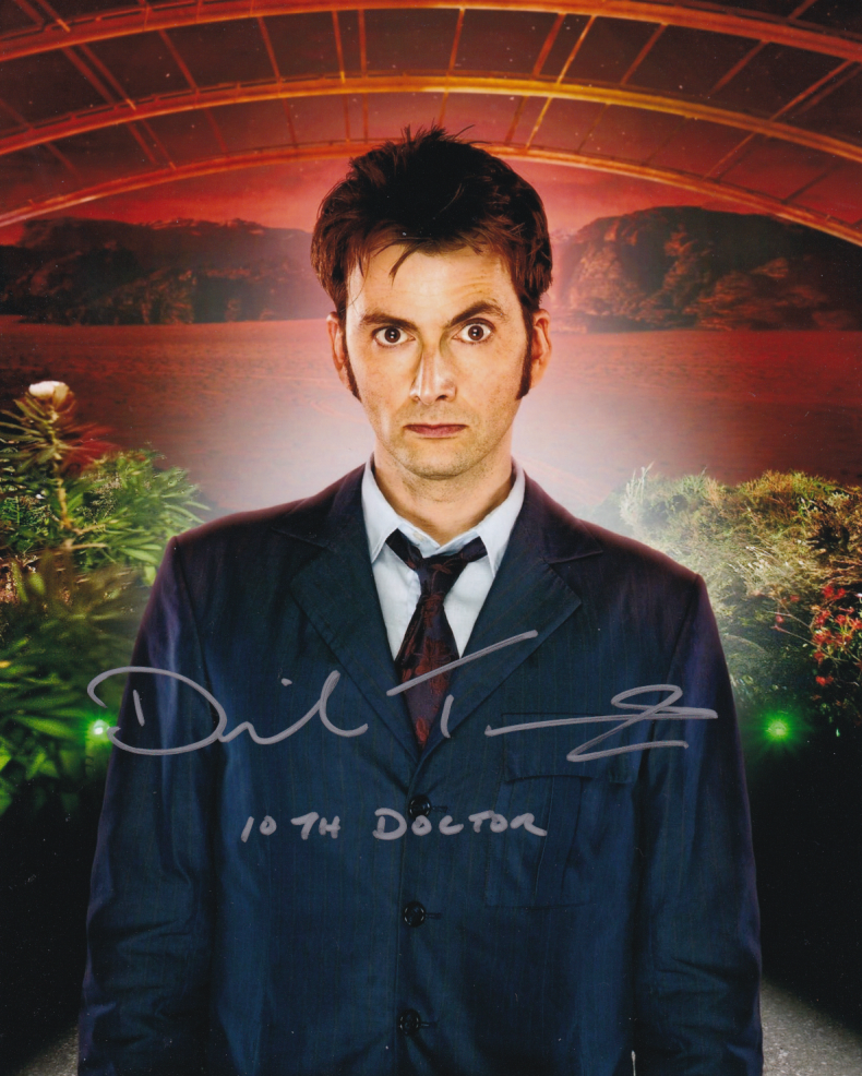 DAVID TENNANT signed Autogramm 20x25cm DOCTOR WHO in Person autograph ...