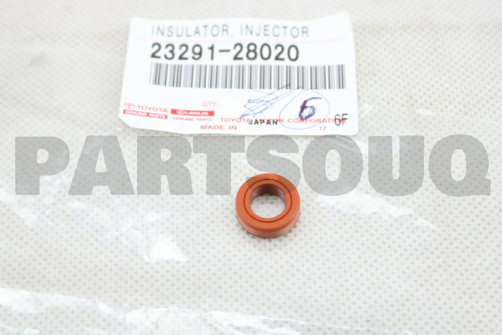 2329128020 Genuine Toyota INSULATOR, INJECTOR VIBRATION 23291-28020 | eBay