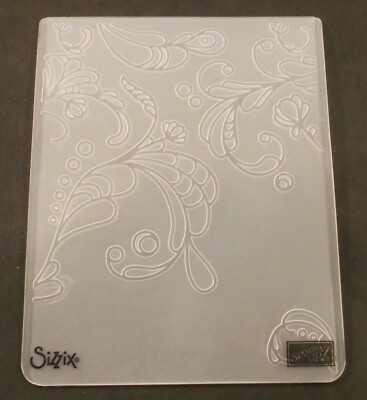 Sizzix Embossing Folder Flowers. | eBay