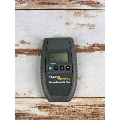 Fluke Networks MicroScanner Pro Cable Tester [Main Unit Only - No ...