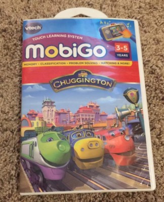 VTech Mobigo ~ Chuggington ~ Memory, Problem Solving, Matching & More ...