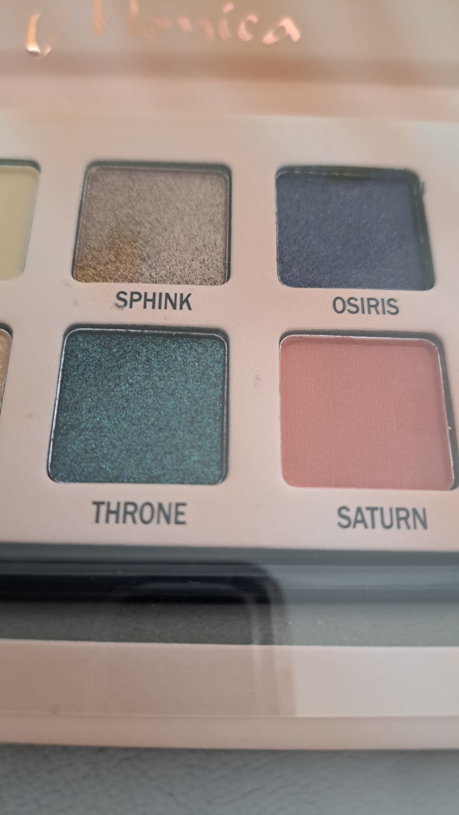 Eyeshadow Palette US Colors Monica 14 Shadows Multicolor Metallic-Mate ...
