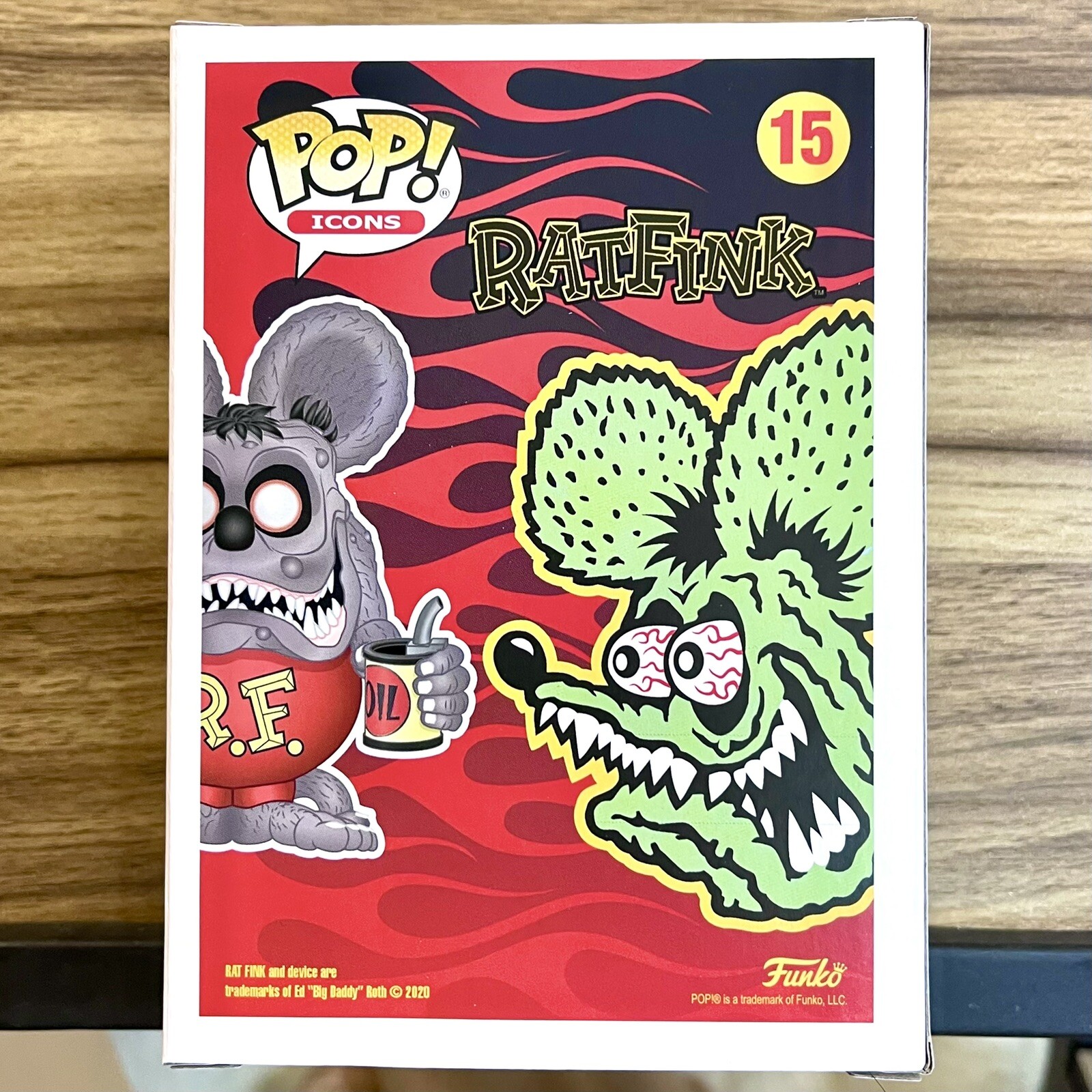 Rat Fink Funko Pop! #15 Icons Funko Shop Limited Edition Exclusive ...