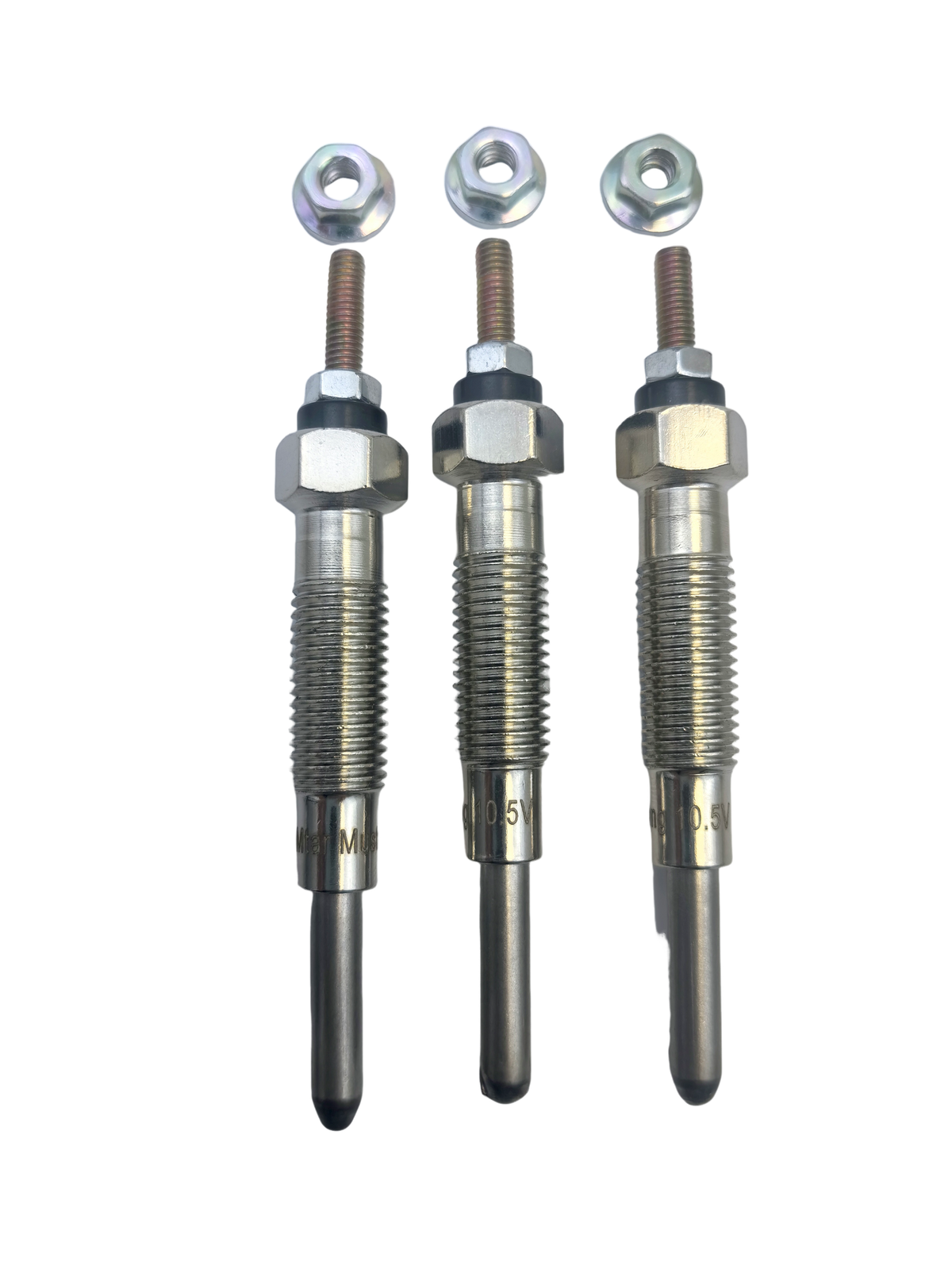 3PCS S3L Glow Plug for Mitsubishi S4L S3L2 S4Q2 Engine Forklift F18B ...