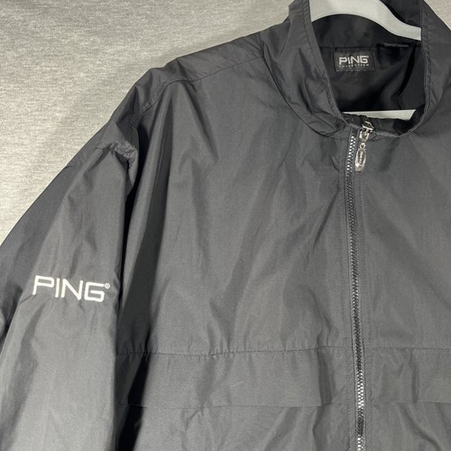 Ping Collection Golf Light Windbreaker Rain Jacket XL With Back Pocket ...