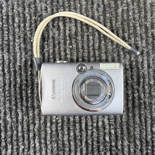 Canon PowerShot SD800 IS Compact Digital ELPH TESTED WORKS PLEASE READ ...