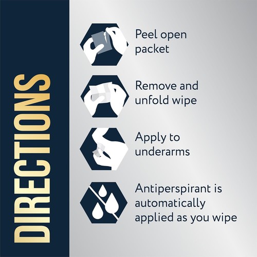 Certain Dri Antiperspirant Wipes for Excessive Sweating and ...
