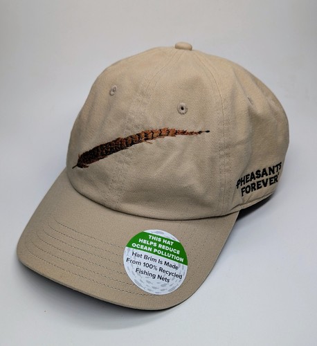 Orvis Pheasants Forever Feather Embroidered Hat OSFM Baseball Cap | eBay