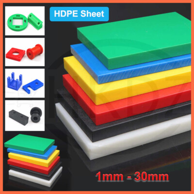 HDPE Sheet Polyethylene Plastic Panel Block Cut to Size High Densi ...