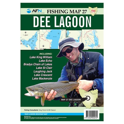 Australian Fishing Network Highly Detailed Tasmania Dee Lagoon Fishing ...