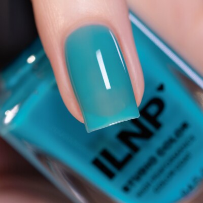 ILNP Turquoise Water - Turquoise Blue Jelly Studio Color Nail Polish | eBay