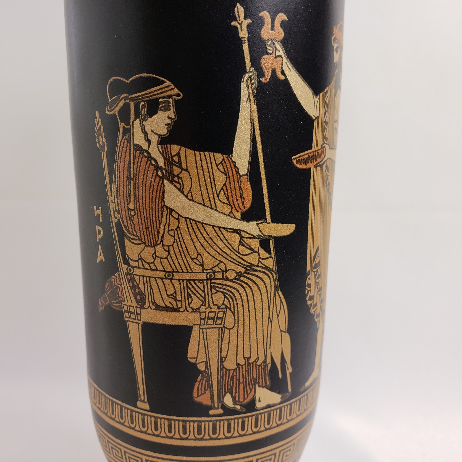 Goddess Hera Zeus Dionysus Maenads Ancient Greek Rare Art Pottery Vase ...