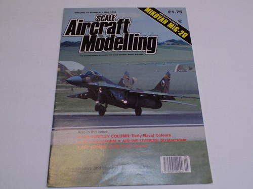 Scale Aircraft Modelling Magazine May 1994 Mikoyan MiG-29 DC-8 Vacuform ...