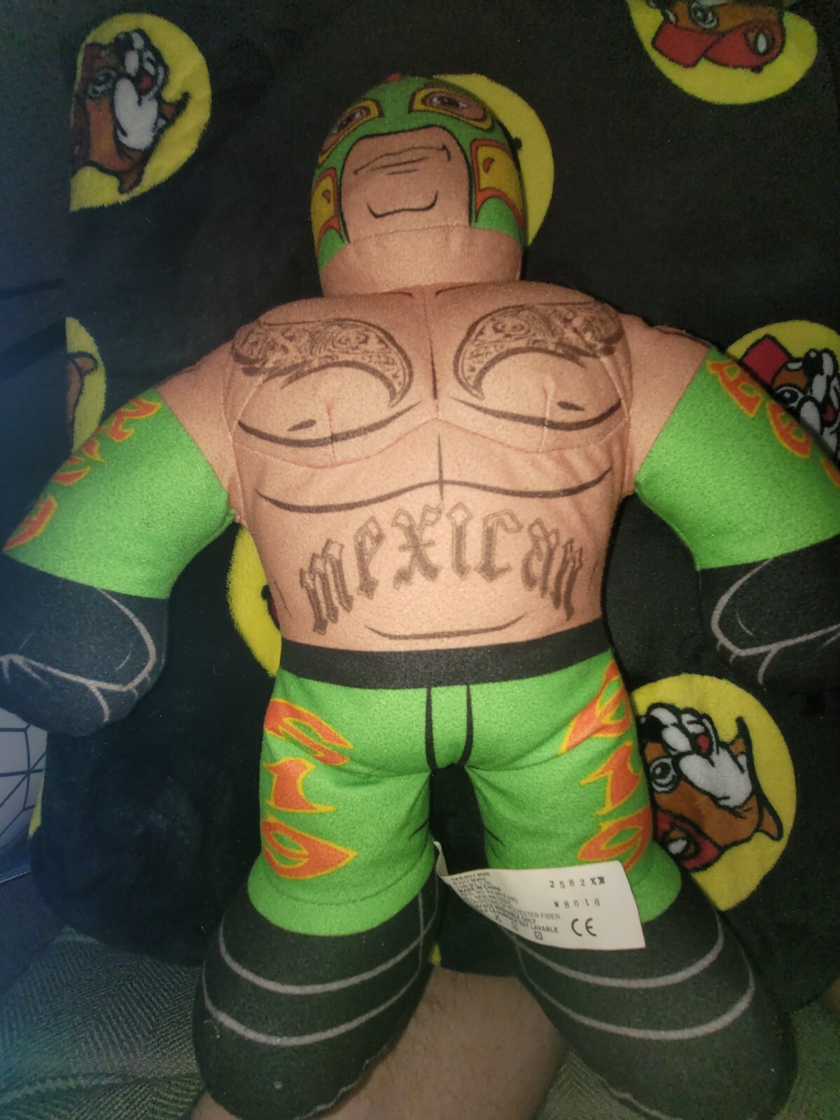 Vintage 2011 Mattel "Brawlin' Buddies - Ray Mysterio WWE" Plush ...
